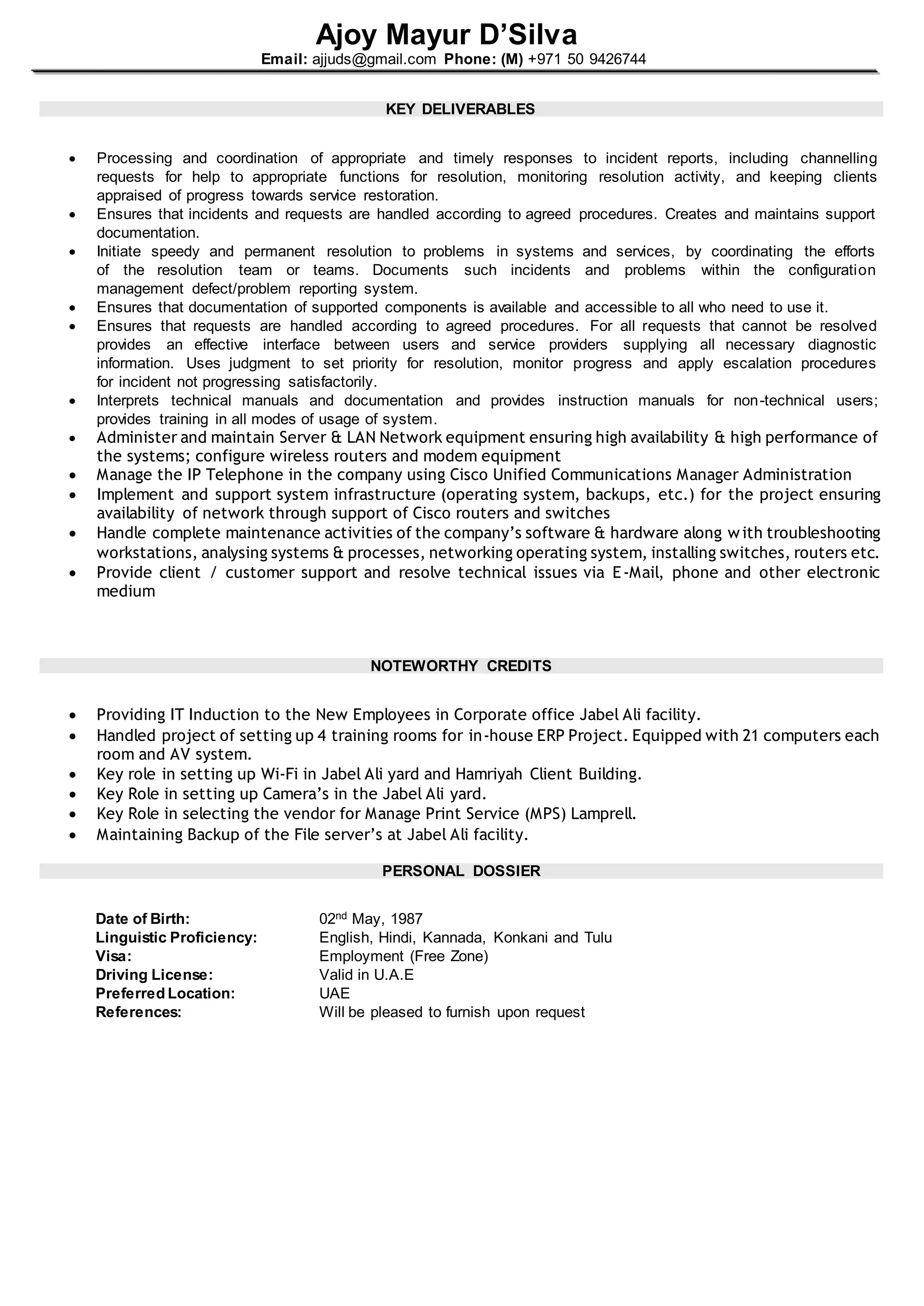 Ajoy_Resume | DOCX
