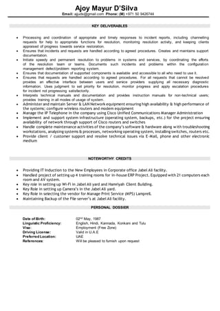 Ajoy_Resume | DOCX