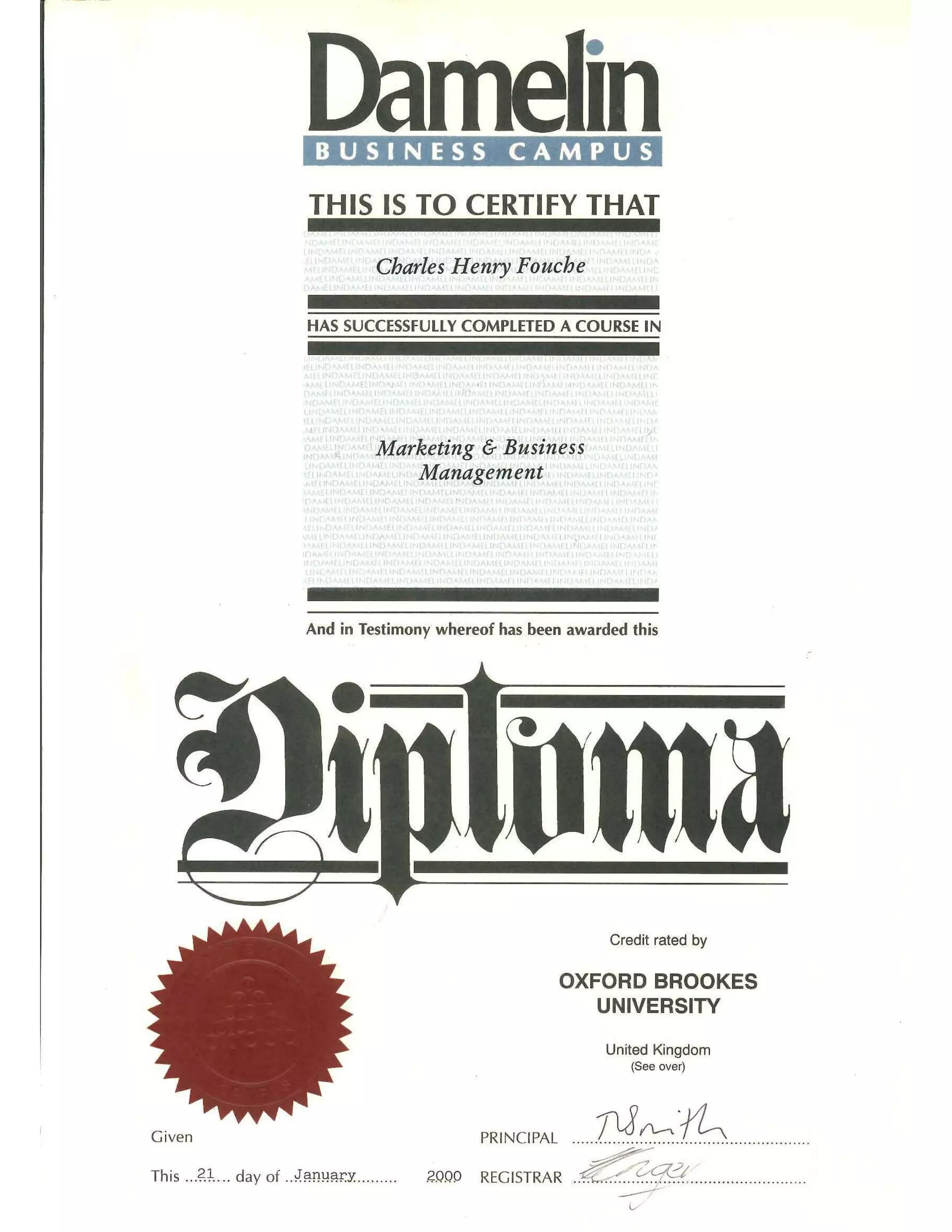 Marketing & Business Management Diploma | PDF