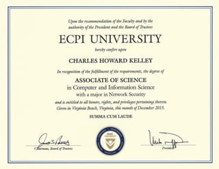 Associate Computer Information ECPI | PDF