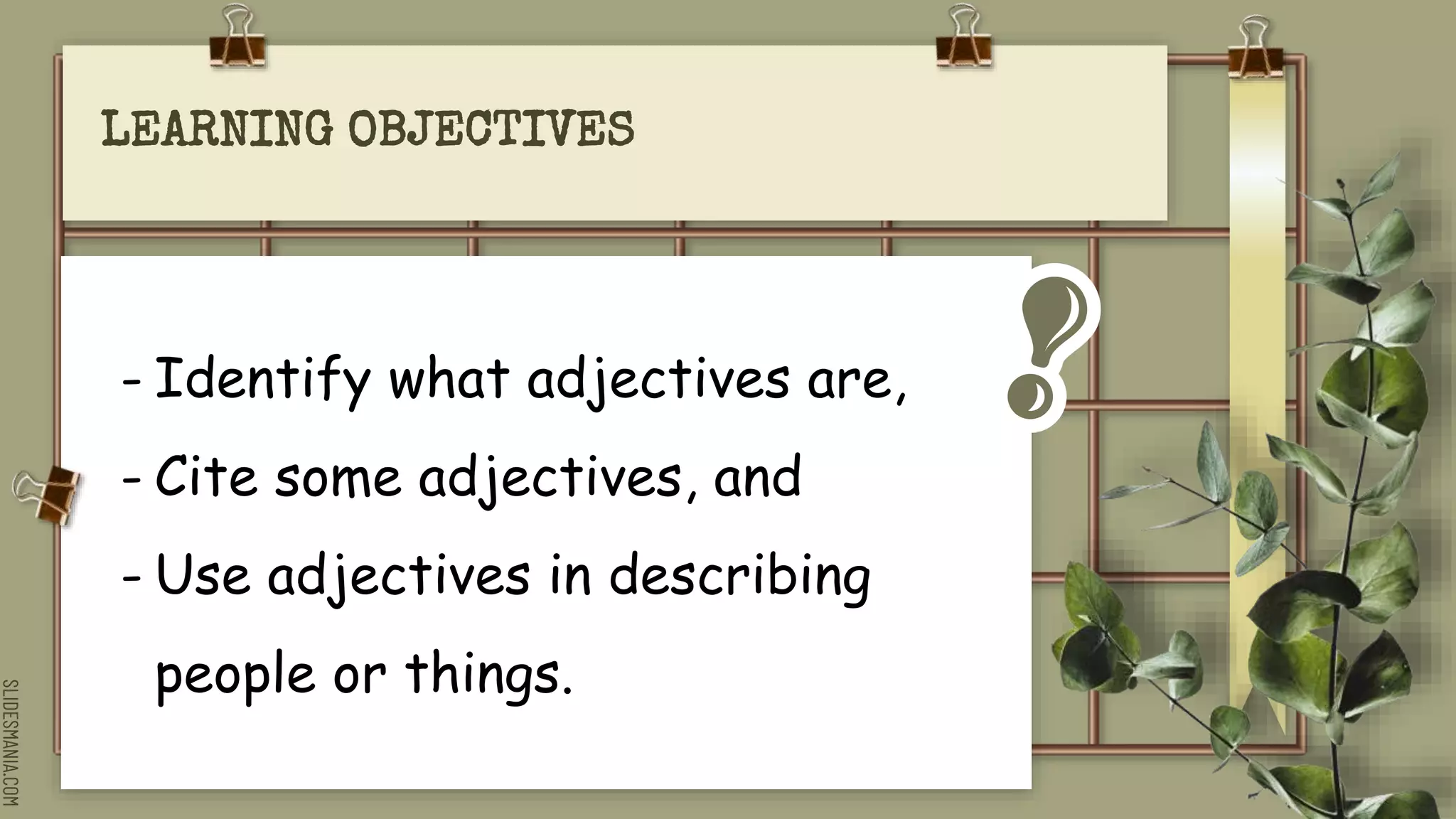 Adjectives.pptx | Dogs | Pets