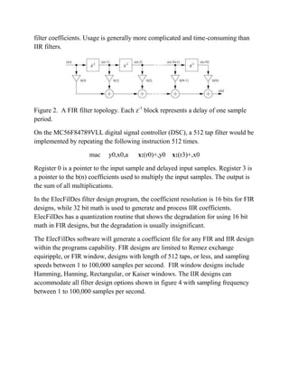 Design and Implement Any Digital Filters in Less than 60 Seconds | PDF ...