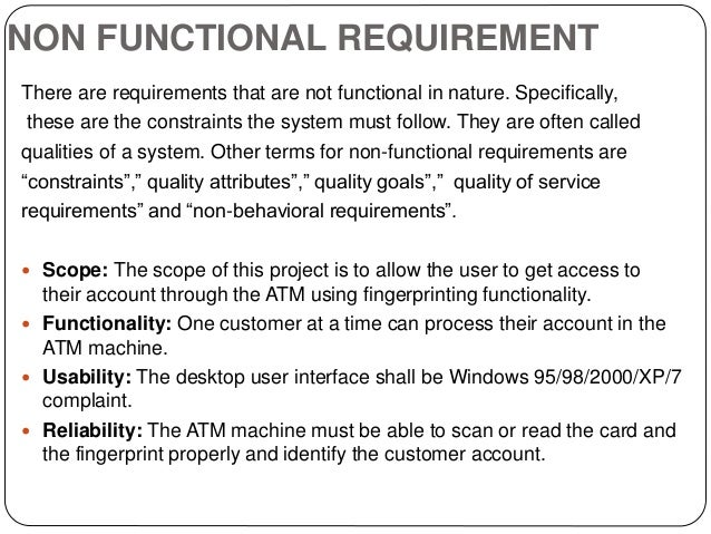 Fingerprint Authentication for ATM