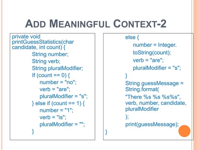 Naming Conventions | PPTX | Programming Languages | Computing