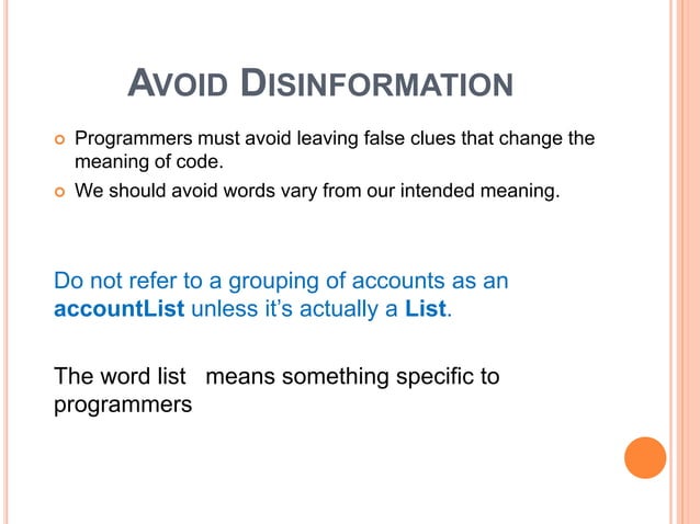 Naming Conventions | PPTX | Programming Languages | Computing