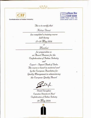 CII Certified Business Excellence Assessor | PDF | Business | Business and Finance