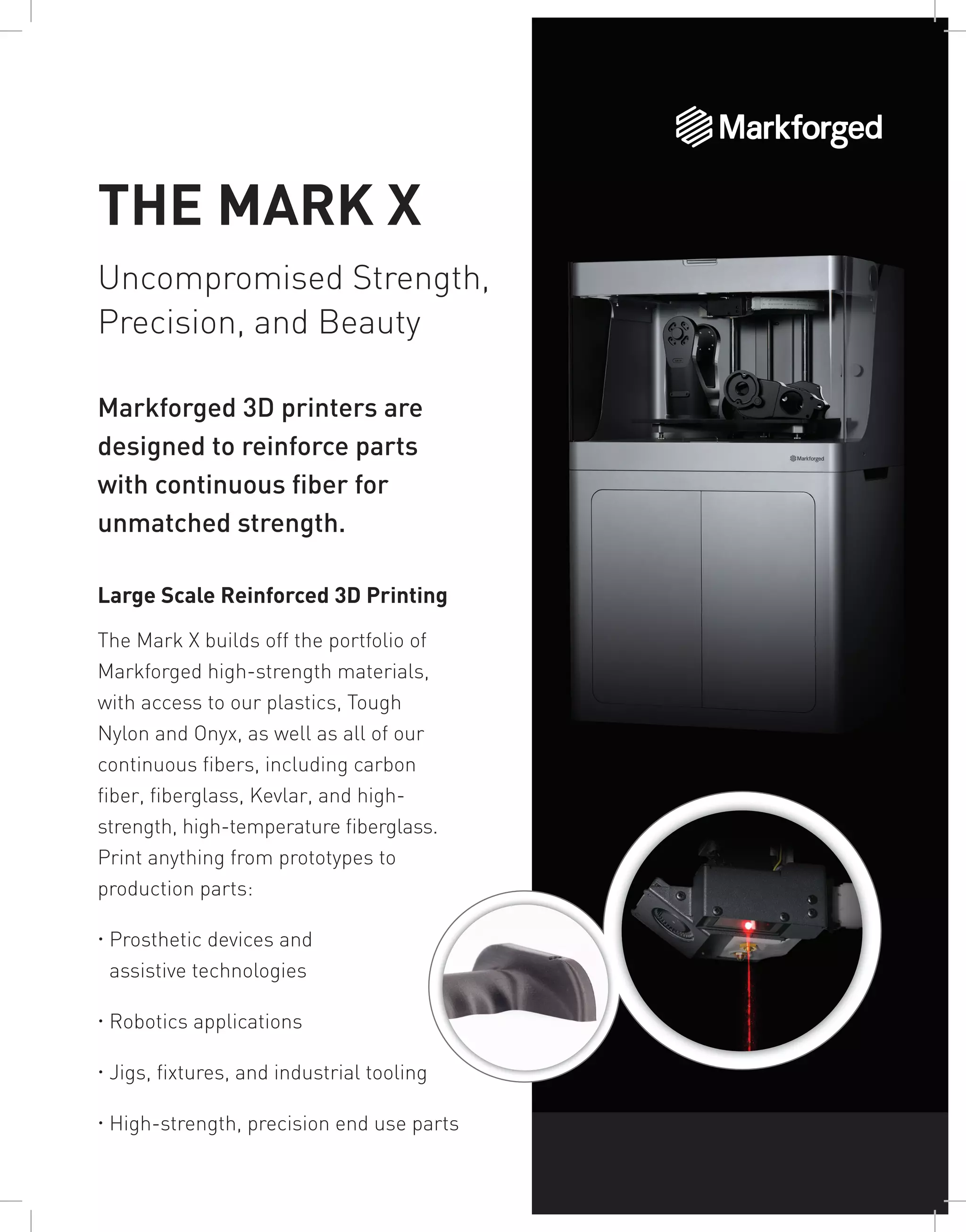 Markforged-MARK X-Brochure_PRT | PDF
