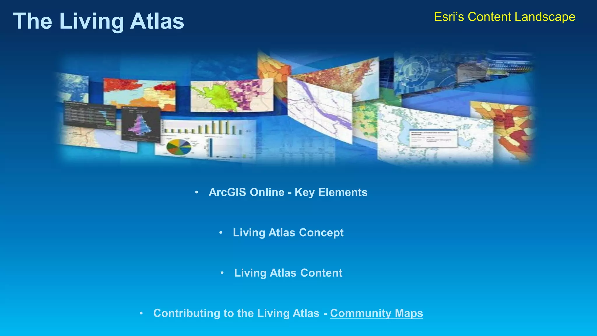 Isaac esri living atlas | PDF