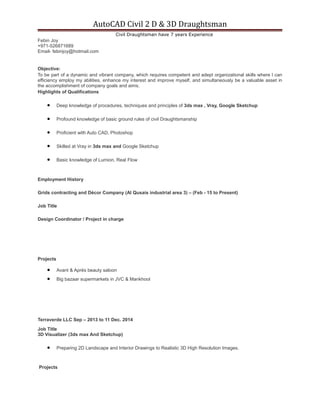 Febin Joy ( Resume ) | PDF