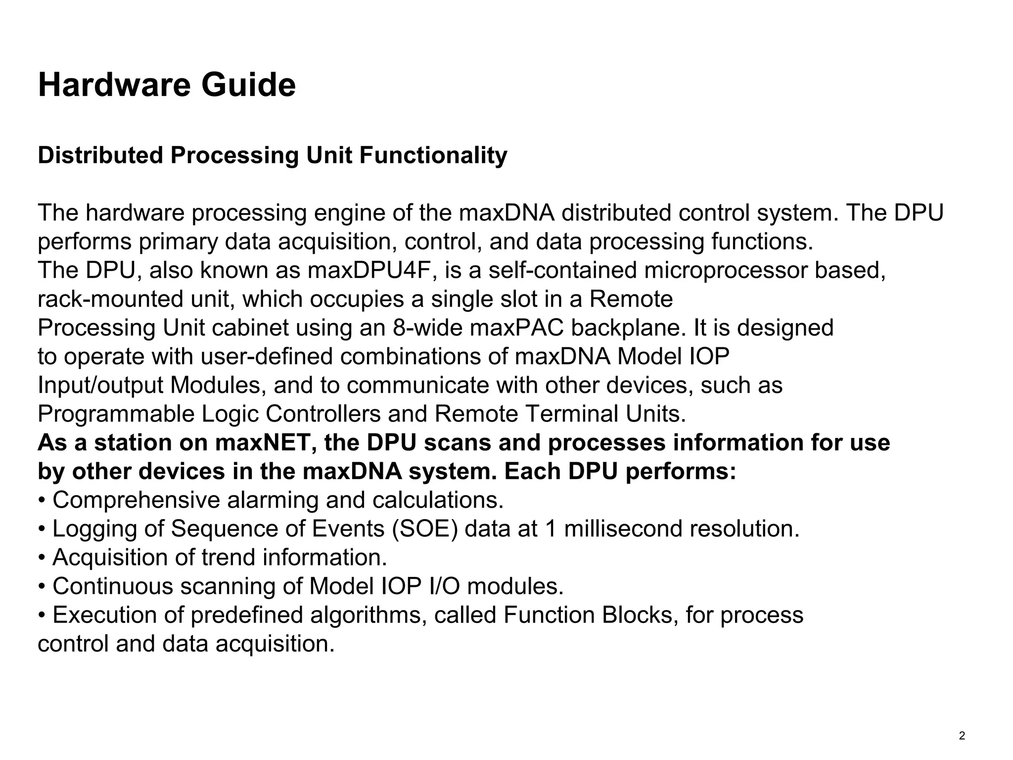 DCS Hardware Guide | PPT