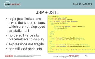 Wicket from Designer to Developer | PPT