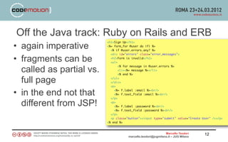Wicket from Designer to Developer | PPT