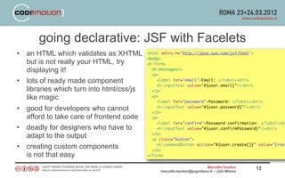 Wicket from Designer to Developer | PPT