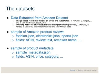 Spark tutorial | PPTX | Databases | Computer Software and Applications