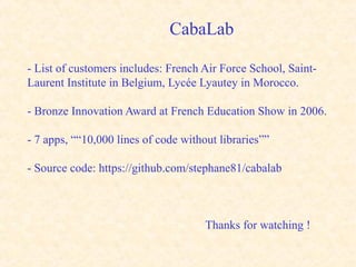 Cabalab | PPT