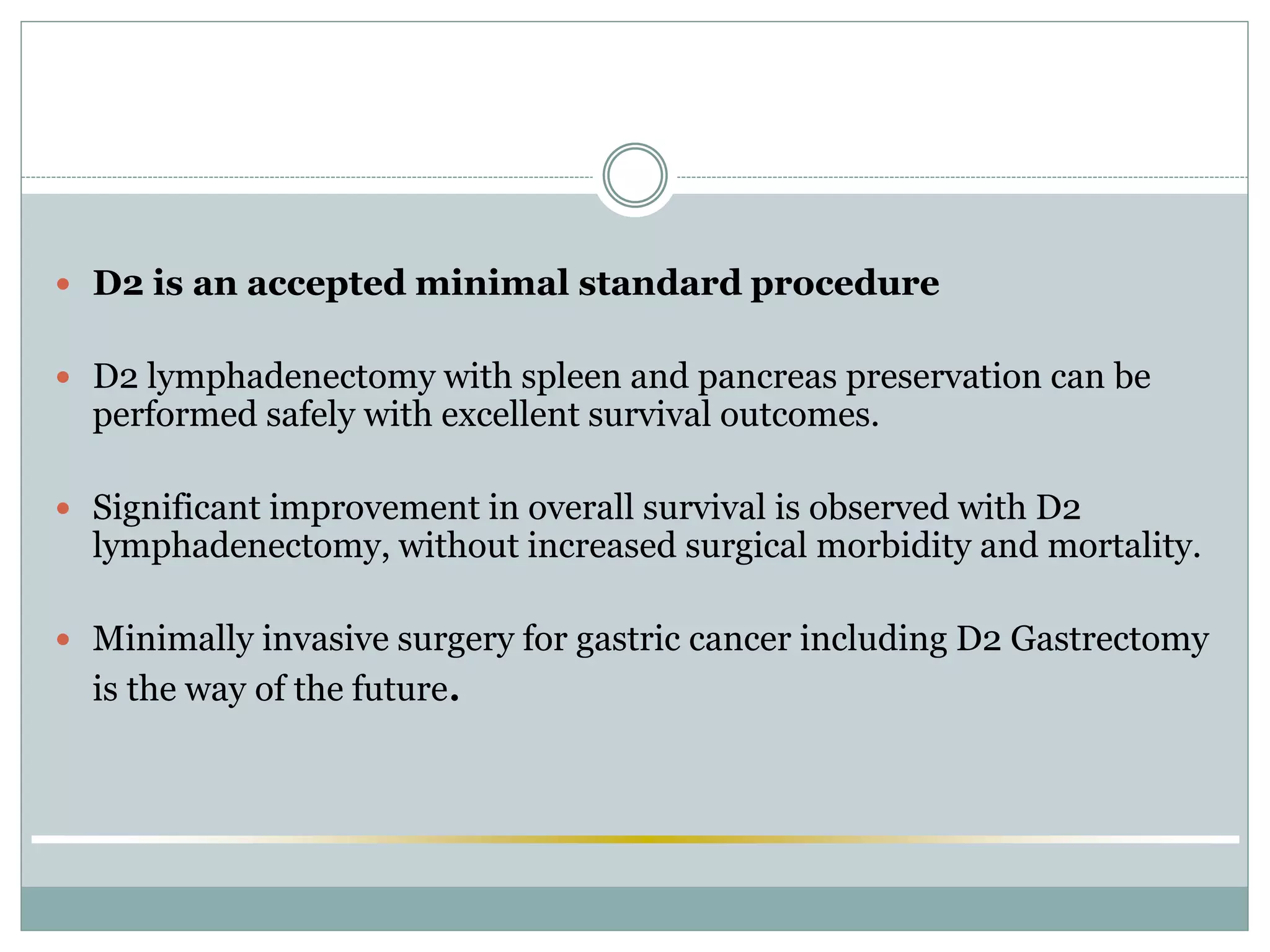 D2 distal gastrectomy | PPT