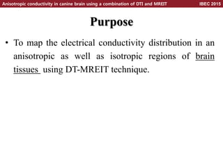 Nitish-DT-MREIT_Canine brain | PPTX