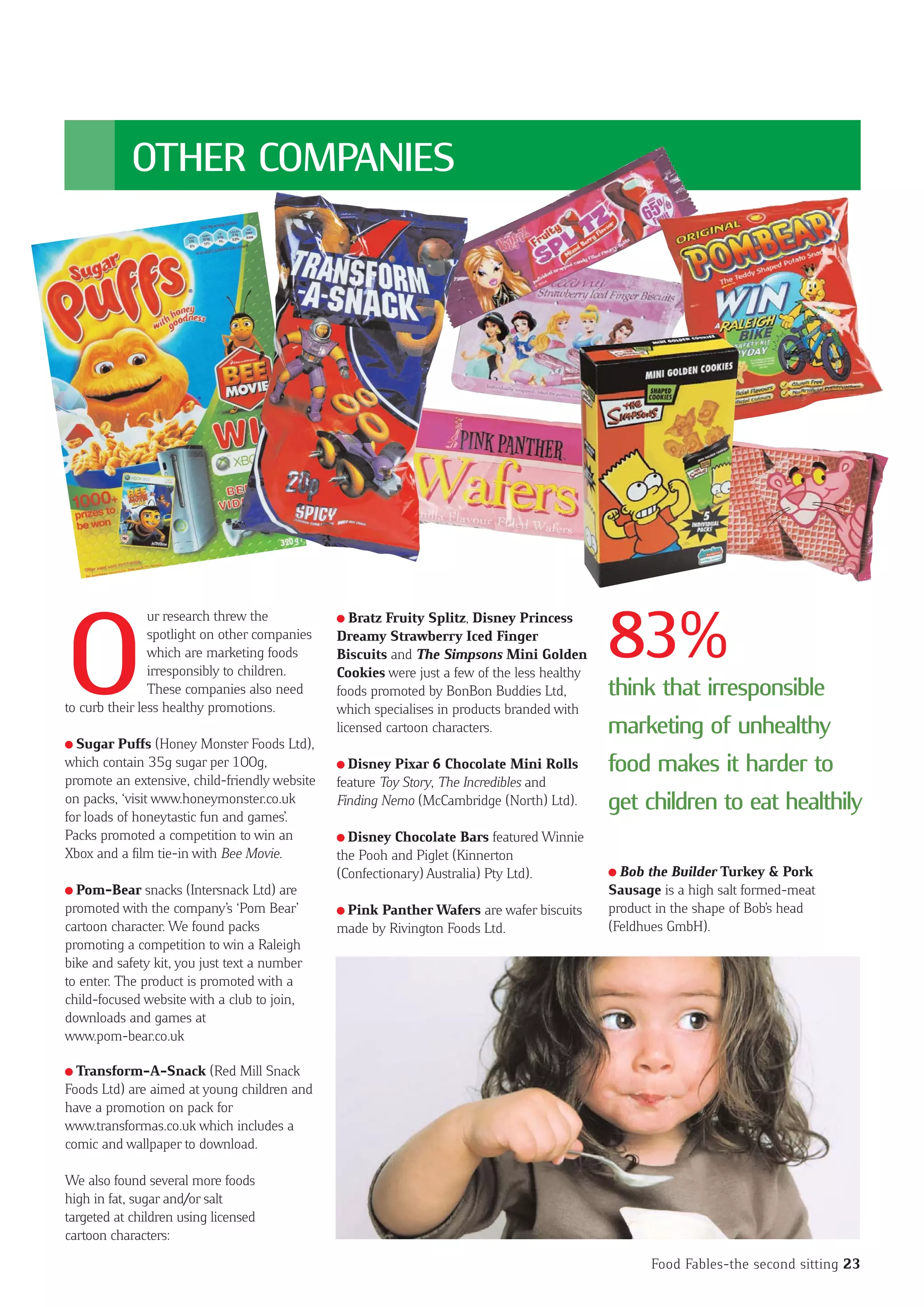 food-fables report | PDF