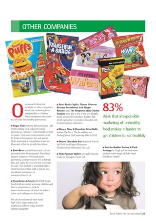 food-fables report | PDF