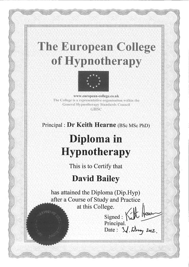 Hypnotherapy Certification | PDF