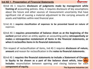 IND AS 1 - Anil | PPTX