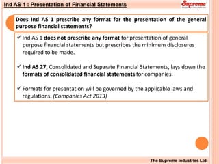 IND AS 1 - Anil | PPTX
