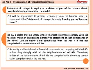 IND AS 1 - Anil | PPTX