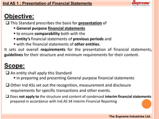IND AS 1 - Anil | PPTX