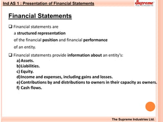 IND AS 1 - Anil | PPTX