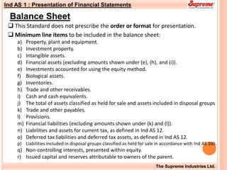 IND AS 1 - Anil | PPTX