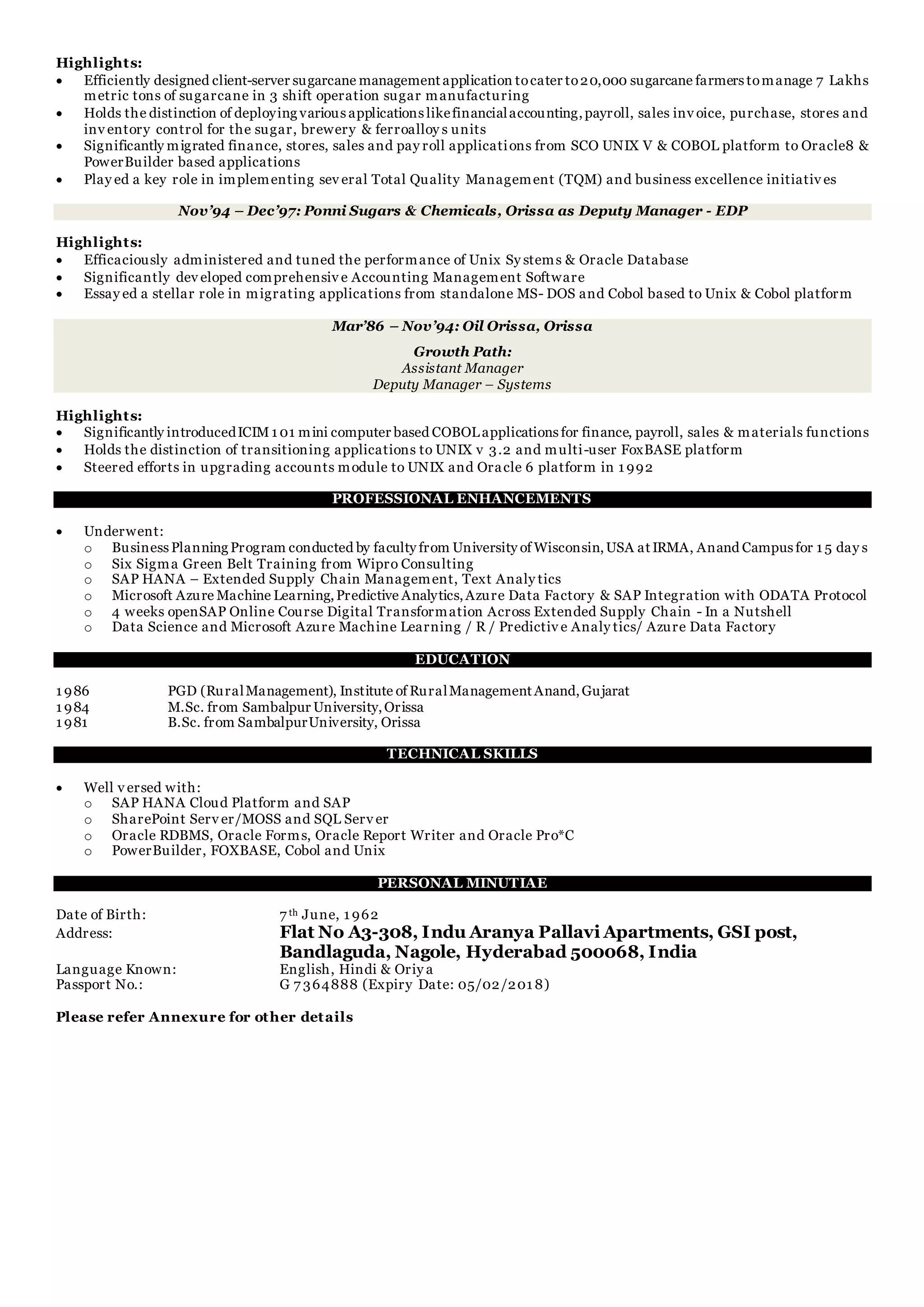 AURORA01c_spadhee_detailed_resume | DOCX | IT and Internet Support | Internet