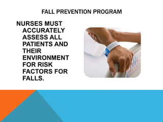 FALL PREVENTION PROGRAM | PPTX