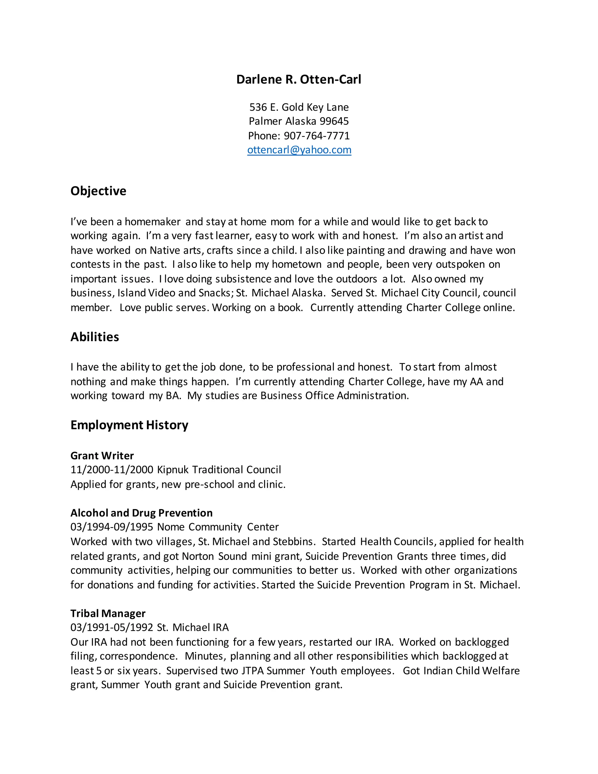 darlene otten | DOCX