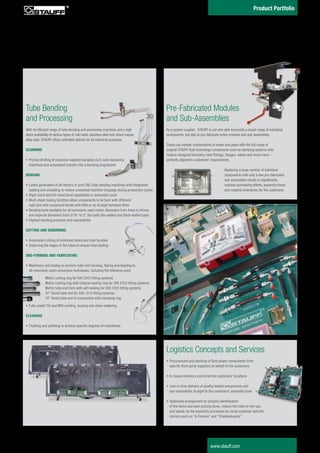 Stauff Rail Solutions 2012 | PDF