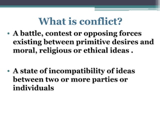 The Five conflict – Handling modes | PPTX