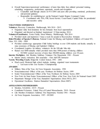 Kevin Foster Resume | DOCX | Business | Business and Finance