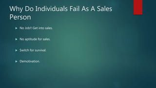 Perception Of Sales As Profession | PPTX