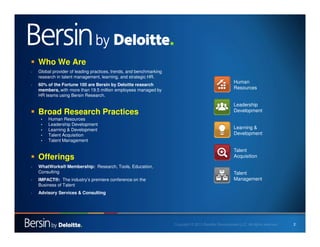 Bersin by Deloitte_MakingLearningStick_DTM_June2013_v2 | PDF | Business ...