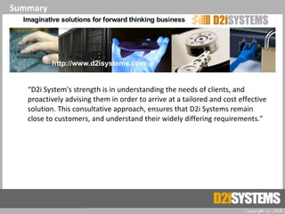 D2i Systems | PPT