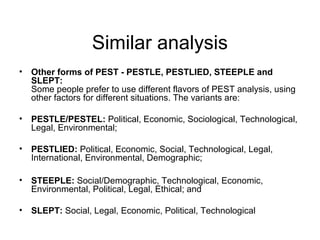 Pestle Analysis Of Sri Lanka | PPT