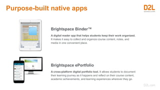 Brightspace by D2l Mobile Applications | PPT