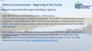 Ways Brightspace Can Make Your Course Communication Even Better | PPT