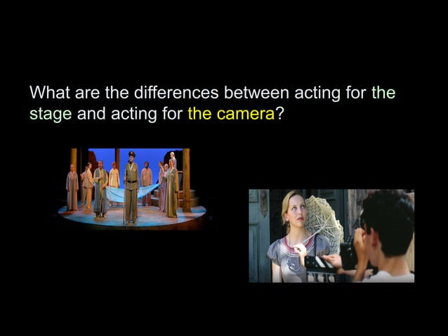 Acting and Drama Powerpoint | PPT