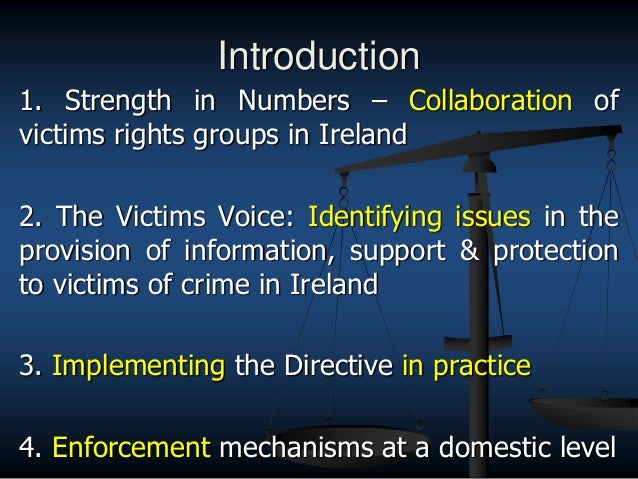 D2 Victim support organisations working together to implement the vic…