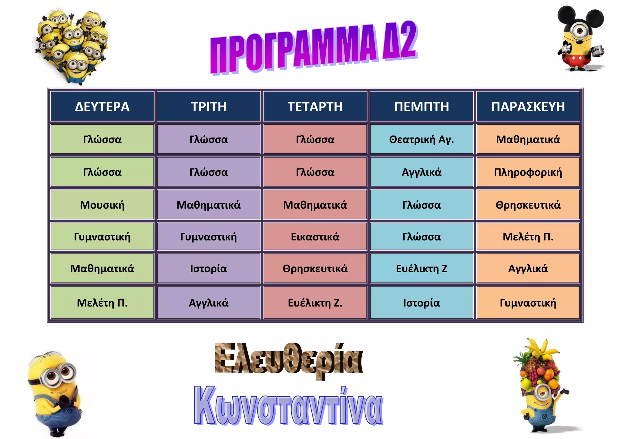 D2 pal program all | PPT