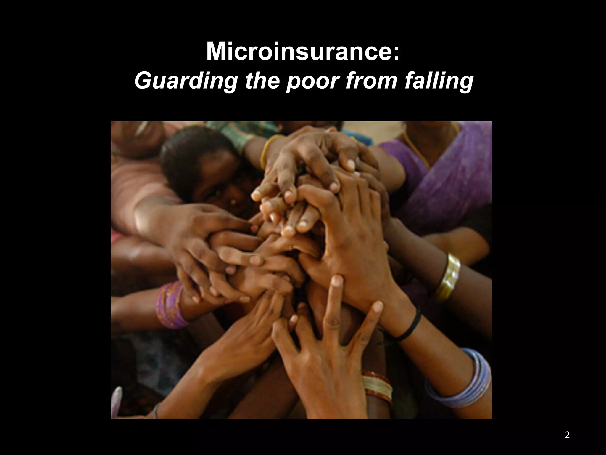 Microinsurance: Guarding the poor from falling | PDF