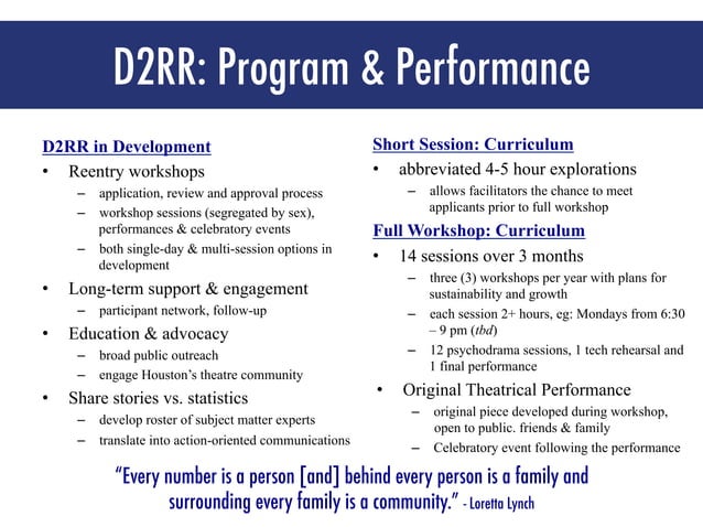 Uncommon Worth's Driven: To Reduce Recidivism | PDF