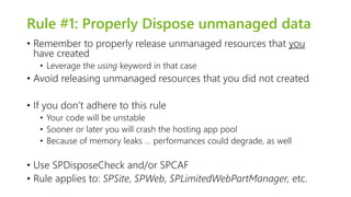 Best practices with development of enterprise-scale SharePoint solutions - Paolo Pialorsi | PPT