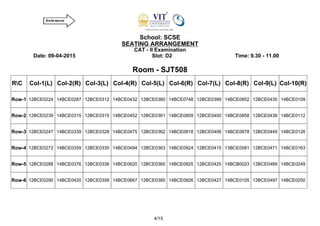 D2 seating arrangements | PDF