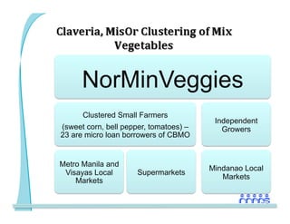NRT 2011: Vegetable Value Chain - NorMinVeggies in Mindanao | PDF